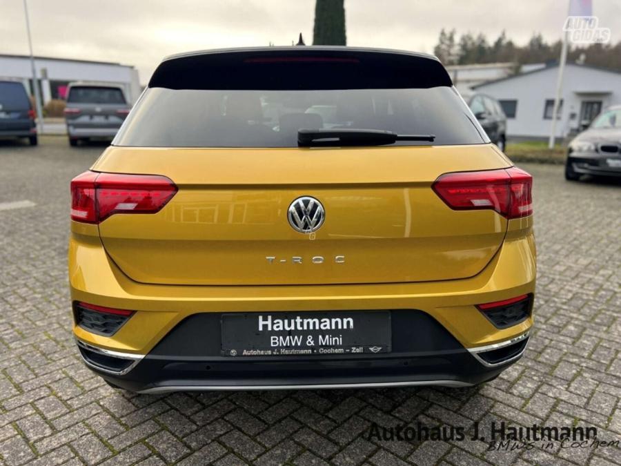 Dzeltens Volkswagen T-Roc 2019 Kauņa, ar dzinēja tilpumu 1.60 L un nobraukumu 14 tūkst. km par 24409 €, foto 6 vietnē AUTOMOTO.COM.LV