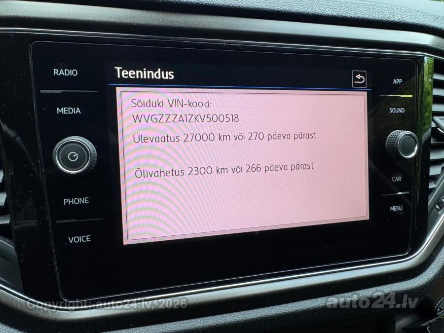 Желтый Фольксваген Ти-Рок 2019 в Таллин, объемом двигателя 2.00 л и пробегом 140 тыс. км за 17500 €, фото 25 на AUTOMOTO.COM.LV