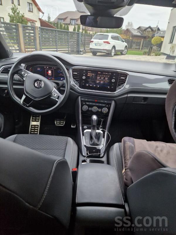 Dzeltens Volkswagen T-Roc 2019 Rīga, ar dzinēja tilpumu 2.00 L un nobraukumu 84 tūkst. km par 19100 €, foto 5 vietnē AUTOMOTO.COM.LV