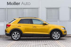 Dzeltens Volkswagen T-Roc 2019 Ventspils, ar dzinēja tilpumu 2.00 L un nobraukumu 90 tūkst. km par 17450 €, foto 7 vietnē AUTOMOTO.COM.LV