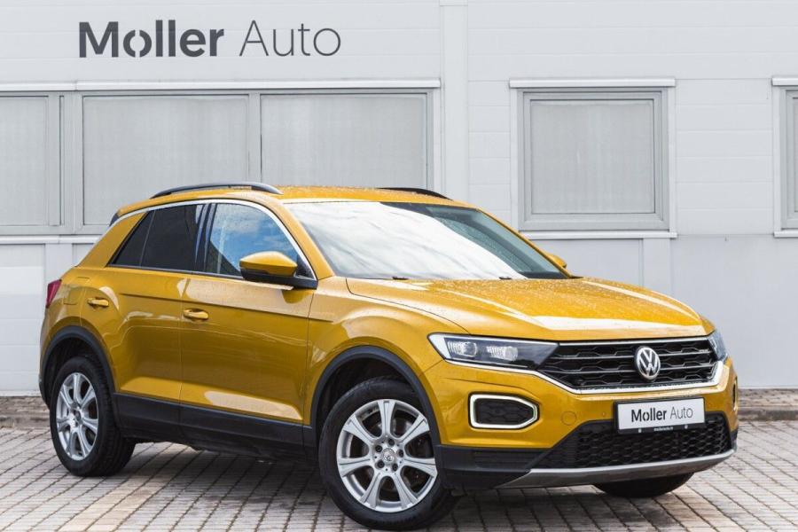 Dzeltens Volkswagen T-Roc 2019 Ventspils, ar dzinēja tilpumu 2.00 L un nobraukumu 90 tūkst. km par 17450 €, foto 8 vietnē AUTOMOTO.COM.LV