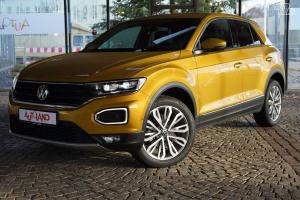 Dzeltens Volkswagen T-Roc 2021 Kauņa, ar dzinēja tilpumu 1.00 L un nobraukumu 22 tūkst. km par 23935 €, foto 2 vietnē AUTOMOTO.COM.LV