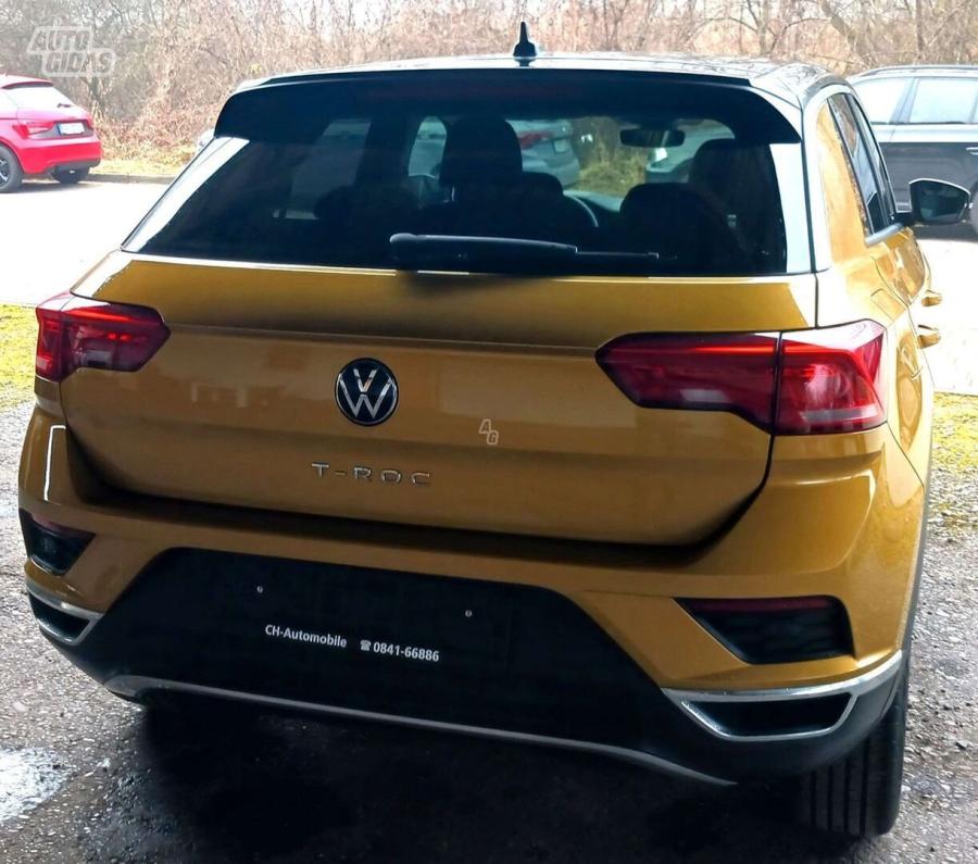 Dzeltens Volkswagen T-Roc 2021 Kauņa, ar dzinēja tilpumu 1.50 L un nobraukumu 79 tūkst. km par 22170 €, foto 6 vietnē AUTOMOTO.COM.LV