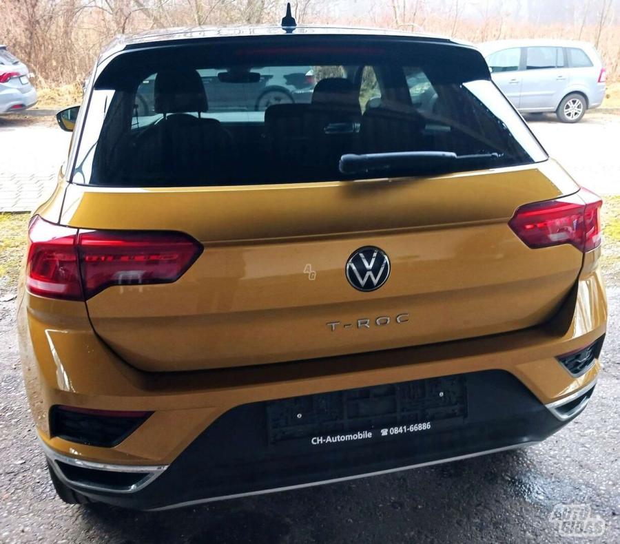 Dzeltens Volkswagen T-Roc 2021 Kauņa, ar dzinēja tilpumu 1.50 L un nobraukumu 79 tūkst. km par 22170 €, foto 9 vietnē AUTOMOTO.COM.LV