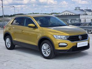 Yellow Volkswagen T-Roc 2021 in Vilnius, with an engine capacity of 1.00 L and mileage of 82 thousand km for 14800 €, photo 3 on AUTOMOTO.COM.LV
