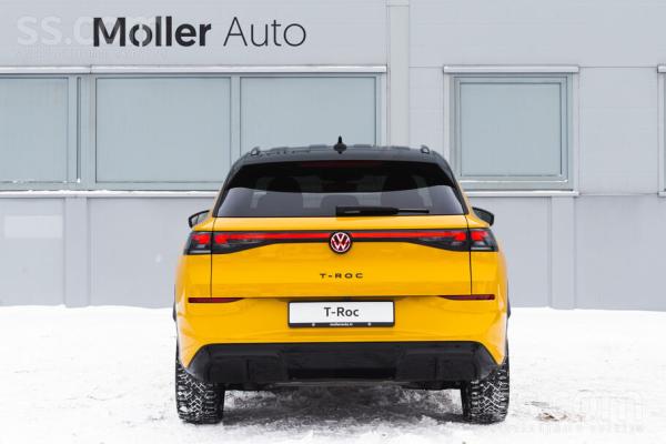 Dzeltens Volkswagen T-Roc 2026 Ventspils, ar dzinēja tilpumu 1.50 L un nobraukumu 15 tūkst. km par 40160 €, foto 3 vietnē AUTOMOTO.COM.LV
