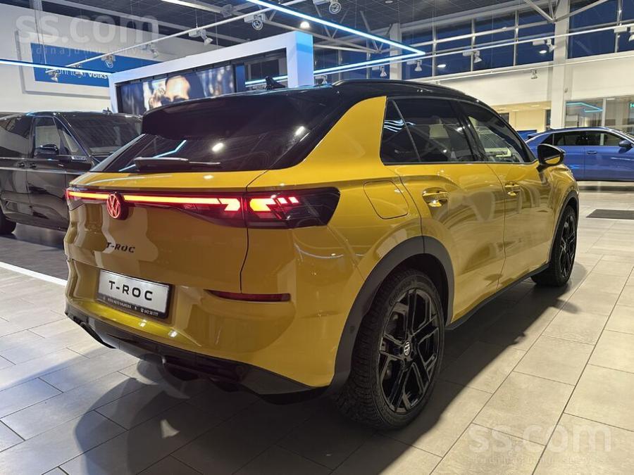 Dzeltens Volkswagen T-Roc 2026 Valmiera, ar dzinēja tilpumu 1.50 L un nobraukumu 5 tūkst. km par 36900 €, foto 6 vietnē AUTOMOTO.COM.LV
