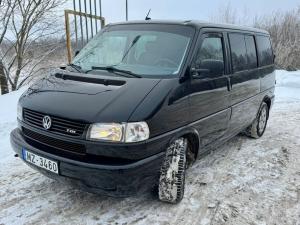 Black Volkswagen T4 2004 in Riga, with an engine capacity of 2.50 L and mileage of 520 thousand km for 3400 €, photo  on AUTOMOTO.COM.LV