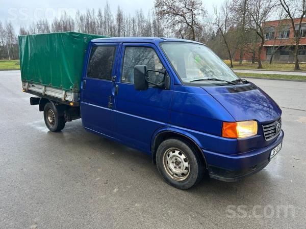 Синий Фольксваген Т4 1992 в Балви, объемом двигателя 2.40 л и пробегом 511 тыс. км за 2400 €, фото 2 на AUTOMOTO.COM.LV
