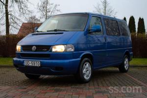 Blue Volkswagen T4 1997 in Jelgava, with an engine capacity of 2.50 L and mileage of 496 thousand km for 4390 €, photo 3 on AUTOMOTO.COM.LV