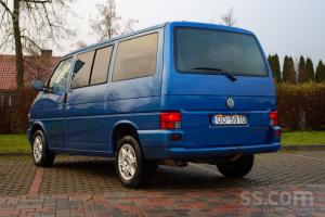 Blue Volkswagen T4 1997 in Jelgava, with an engine capacity of 2.50 L and mileage of 496 thousand km for 4390 €, photo 4 on AUTOMOTO.COM.LV
