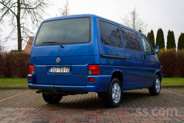 Zils Volkswagen T4 1997 Jelgava, ar dzinēja tilpumu 2.50 L un nobraukumu 496 tūkst. km par 4400 €, foto 6 vietnē AUTOMOTO.COM.LV