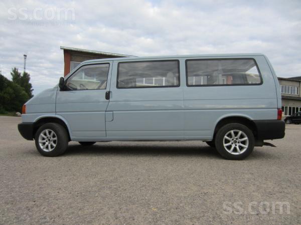 Фольксваген Т4 1999 в Кулдига на AUTOMOTO.COM.LV Синий Фольксваген Т4 1999 в Кулдига, объемом двигателя 2.40 л и пробегом 368 тыс. км за 2950 €, фото 3 на AUTOMOTO.COM.LV