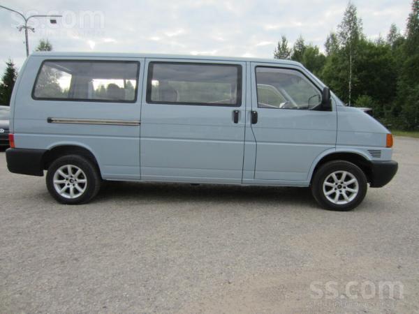 Фольксваген Т4 1999 в Кулдига на AUTOMOTO.COM.LV Синий Фольксваген Т4 1999 в Кулдига, объемом двигателя 2.40 л и пробегом 368 тыс. км за 2950 €, фото 6 на AUTOMOTO.COM.LV