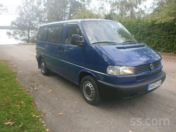 Blue Volkswagen T4 2000 in Ogre, with an engine capacity of 2.50 L and mileage of 288 thousand km for 4299 €, photo 1 on AUTOMOTO.COM.LV