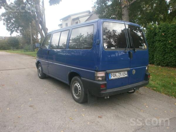 Blue Volkswagen T4 2000 in Ogre, with an engine capacity of 2.50 L and mileage of 288 thousand km for 4299 €, photo 3 on AUTOMOTO.COM.LV