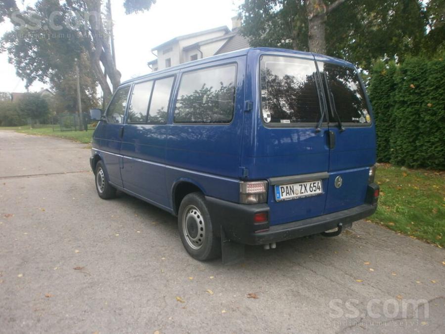 Blue Volkswagen T4 2000 in Ogre, with an engine capacity of 2.50 L and mileage of 288 thousand km for 4299 €, photo 3 on AUTOMOTO.COM.LV
