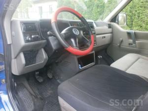 Blue Volkswagen T4 2000 in Ogre, with an engine capacity of 2.50 L and mileage of 288 thousand km for 4299 €, photo 7 on AUTOMOTO.COM.LV