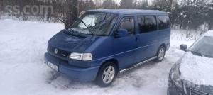 Zils Volkswagen T4 1996 Rīga, ar dzinēja tilpumu 2.50 L un nobraukumu 348 tūkst. km par 3000 €, foto  vietnē AUTOMOTO.COM.LV