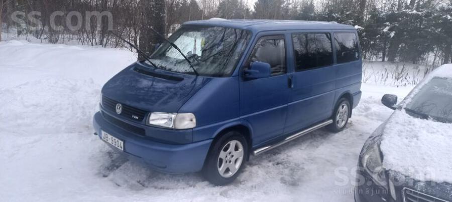 Zils Volkswagen T4 1996 Rīga, ar dzinēja tilpumu 2.50 L un nobraukumu 348 tūkst. km par 3000 €, foto 1 vietnē AUTOMOTO.COM.LV