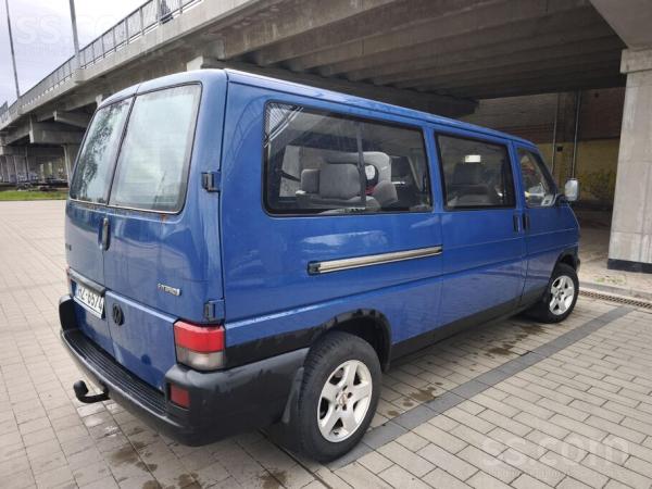 Blue Volkswagen T4 1999 in Riga, with an engine capacity of 2.50 L and mileage of 461 thousand km for 2900 €, photo 5 on AUTOMOTO.COM.LV