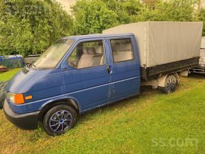 Blue Volkswagen T4 1997 in Limbazi, with an engine capacity of 2.40 L and mileage of 357 thousand km for 800 €, photo 3 on AUTOMOTO.COM.LV