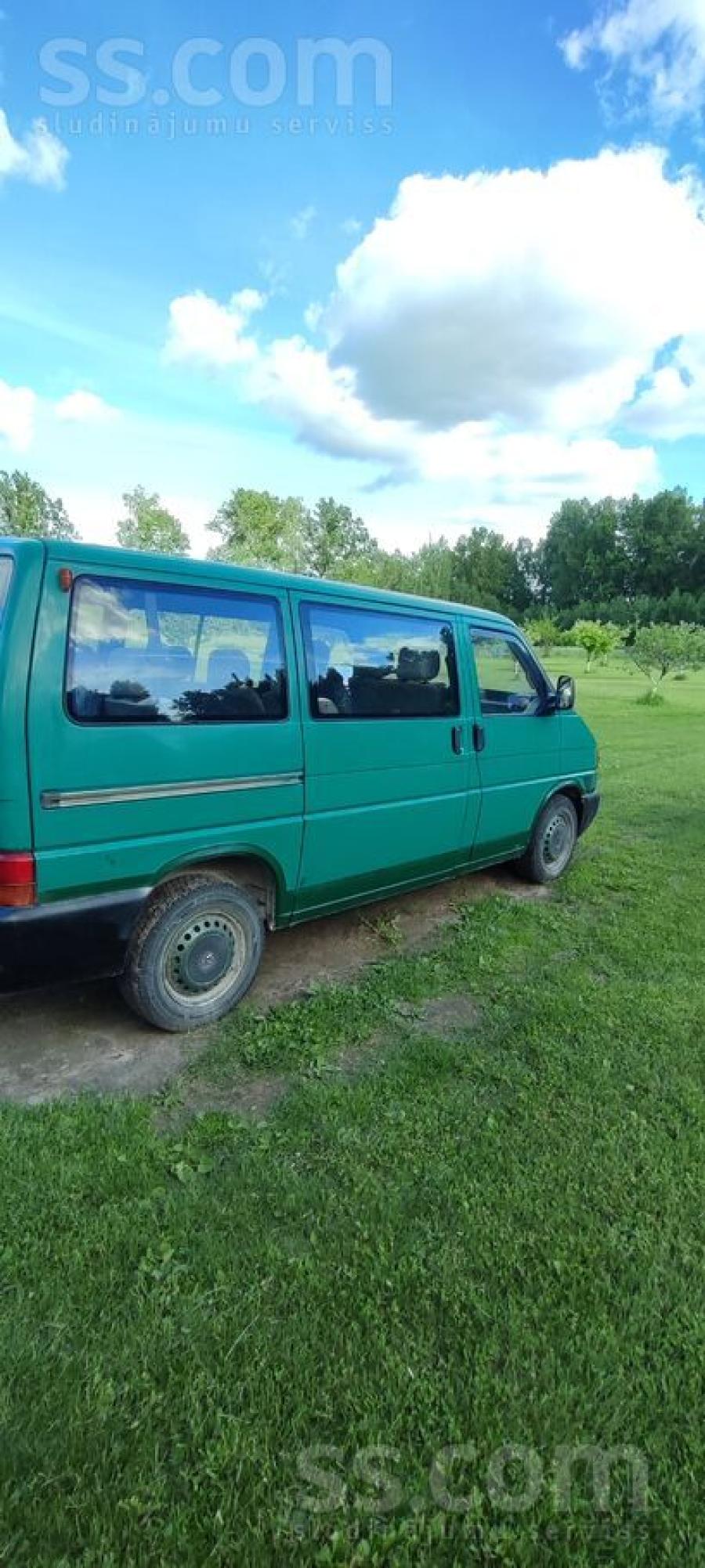 Zaļš Volkswagen T4 1997 Jelgava, ar dzinēja tilpumu 1.90 L un nobraukumu 341 tūkst. km par 1700 €, foto 3 vietnē AUTOMOTO.COM.LV