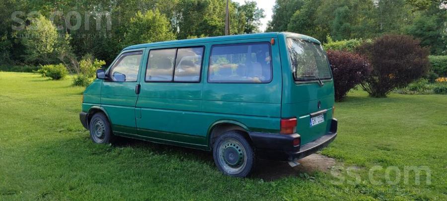 Zaļš Volkswagen T4 1997 Jelgava, ar dzinēja tilpumu 1.90 L un nobraukumu 341 tūkst. km par 1700 €, foto 5 vietnē AUTOMOTO.COM.LV