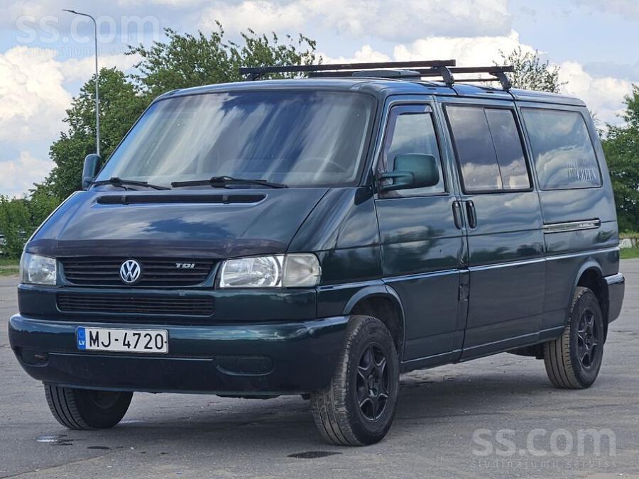 Green Volkswagen T4 1998 in Riga, with an engine capacity of 2.50 L and mileage of 585 thousand km for 2100 €, photo 3 on AUTOMOTO.COM.LV