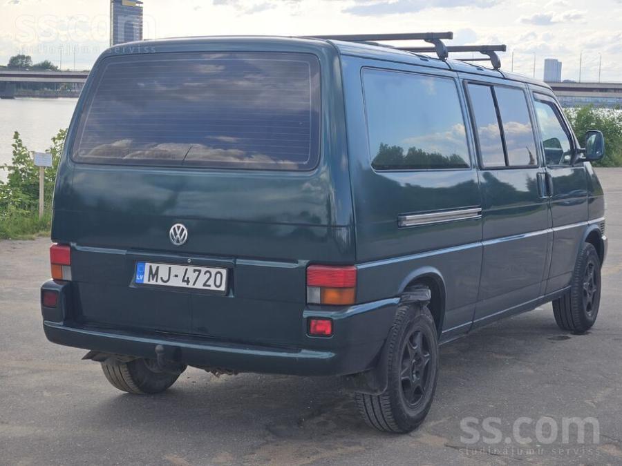 Green Volkswagen T4 1998 in Riga, with an engine capacity of 2.50 L and mileage of 585 thousand km for 2100 €, photo 10 on AUTOMOTO.COM.LV