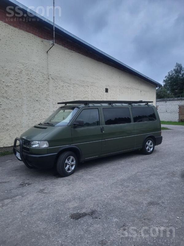 Zaļš Volkswagen T4 1998 Valka, ar dzinēja tilpumu 2.50 L un nobraukumu 497 tūkst. km par 8000 €, foto 2 vietnē AUTOMOTO.COM.LV