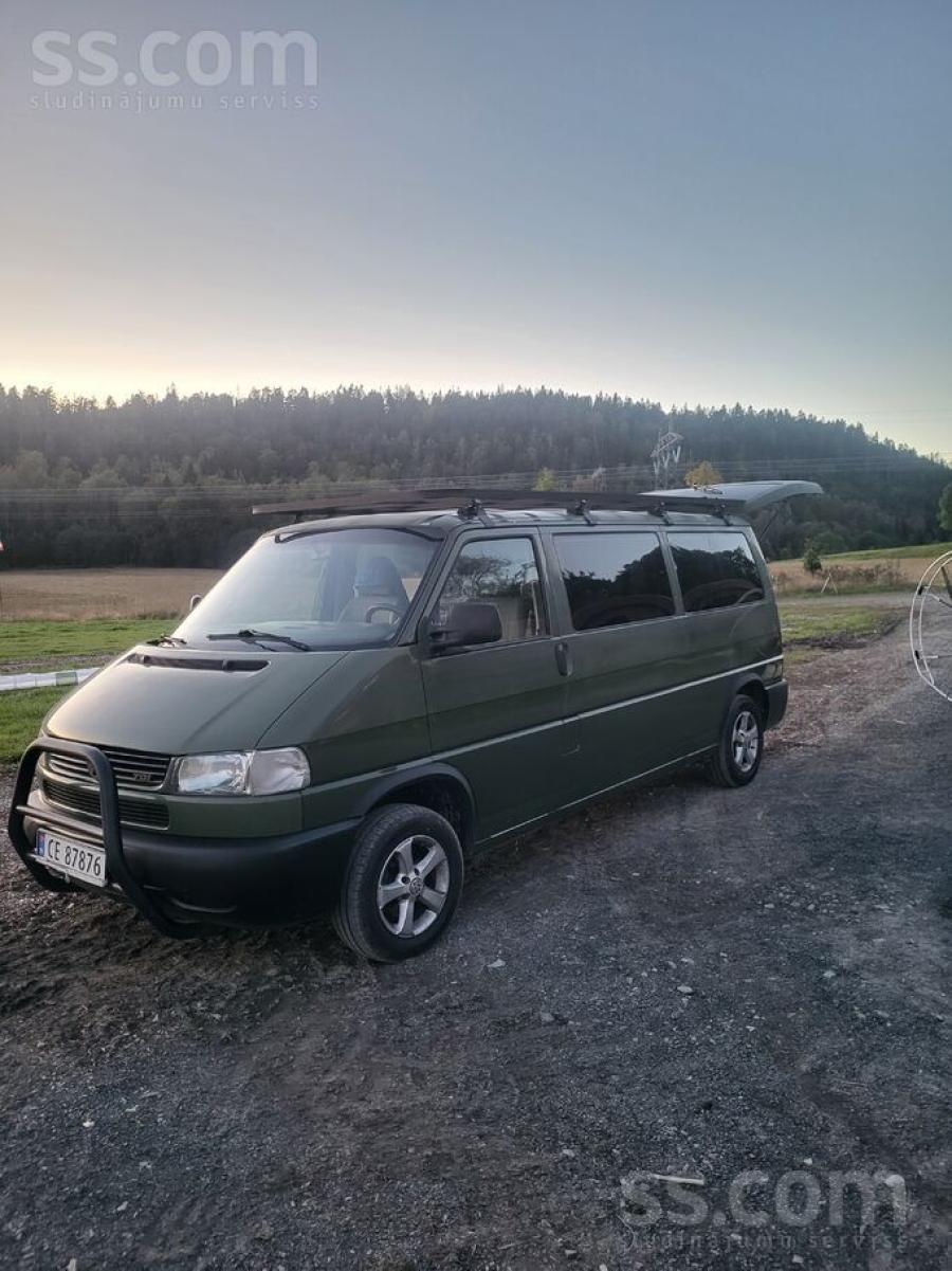 Zaļš Volkswagen T4 1998 Valka, ar dzinēja tilpumu 2.50 L un nobraukumu 497 tūkst. km par 8000 €, foto 18 vietnē AUTOMOTO.COM.LV