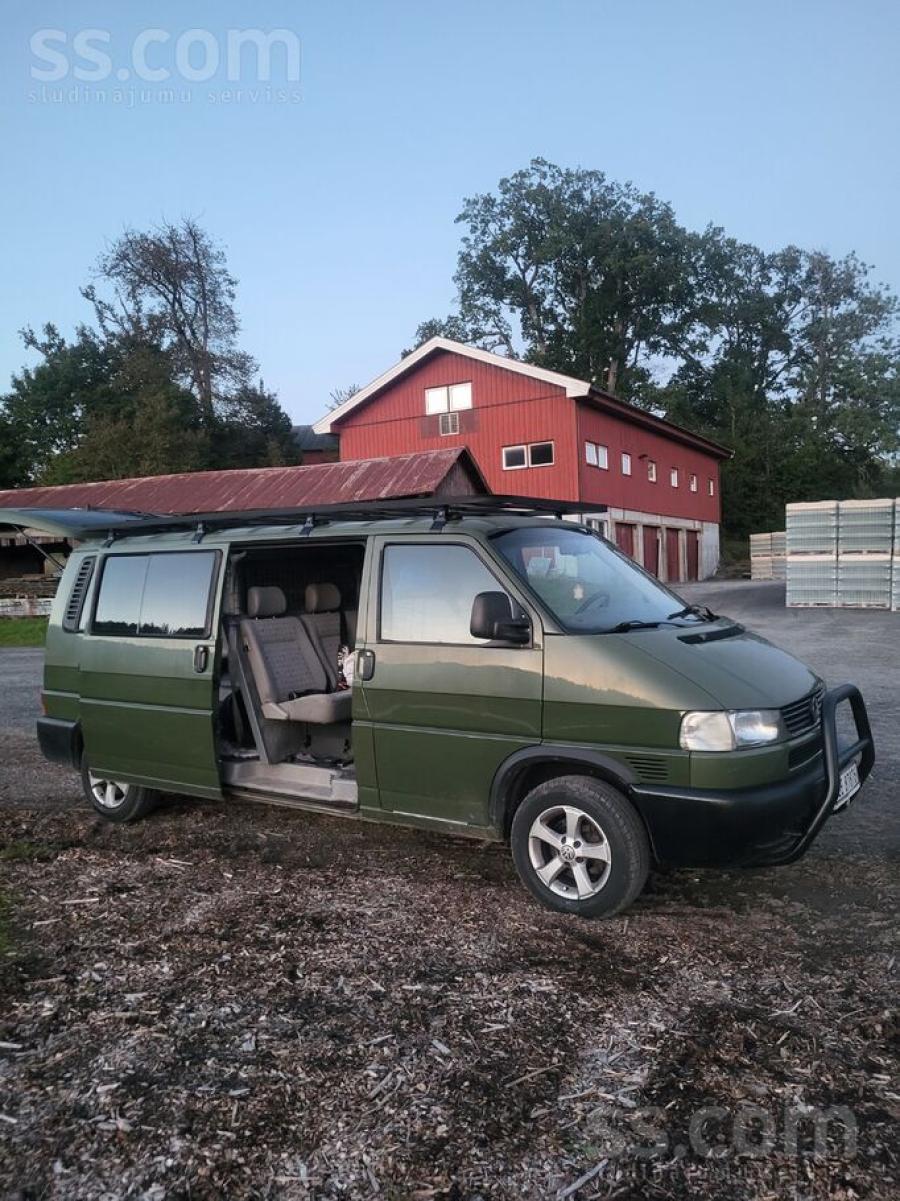 Zaļš Volkswagen T4 1998 Valka, ar dzinēja tilpumu 2.50 L un nobraukumu 497 tūkst. km par 8000 €, foto 19 vietnē AUTOMOTO.COM.LV