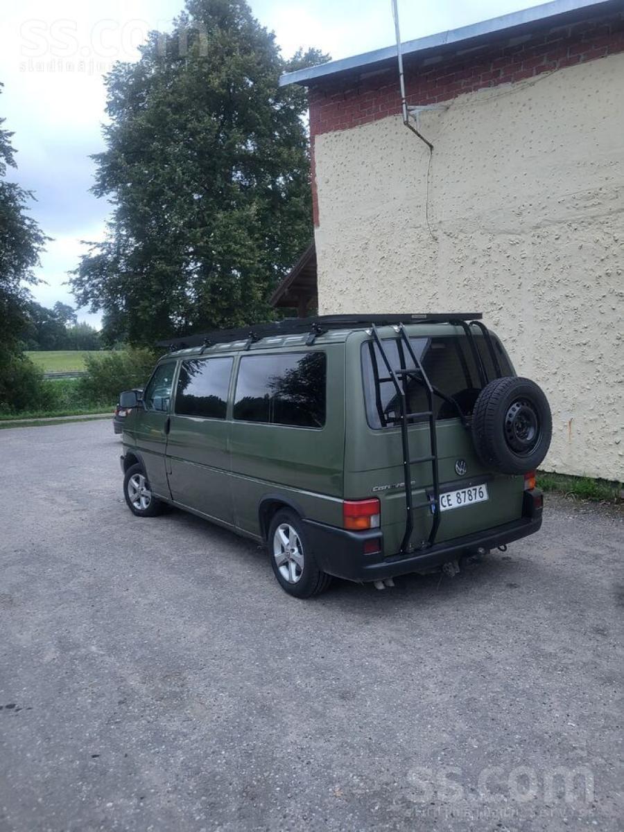Zaļš Volkswagen T4 1998 Valka, ar dzinēja tilpumu 2.50 L un nobraukumu 497 tūkst. km par 8000 €, foto 21 vietnē AUTOMOTO.COM.LV