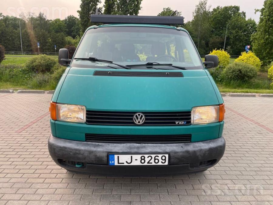 Zaļš Volkswagen T4 1999 Rīga, ar dzinēja tilpumu 2.50 L un nobraukumu 336 tūkst. km par 2490 €, foto 3 vietnē AUTOMOTO.COM.LV