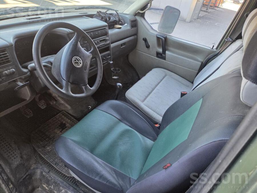 Zaļš Volkswagen T4 1999 Rīga, ar dzinēja tilpumu 2.40 L un nobraukumu 281 tūkst. km par 3000 €, foto 11 vietnē AUTOMOTO.COM.LV