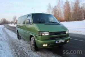 Зеленый Фольксваген Т4 2000 в Рига, объемом двигателя 2.50 л и пробегом 478 тыс. км за 6990 €, фото 4 на AUTOMOTO.COM.LV