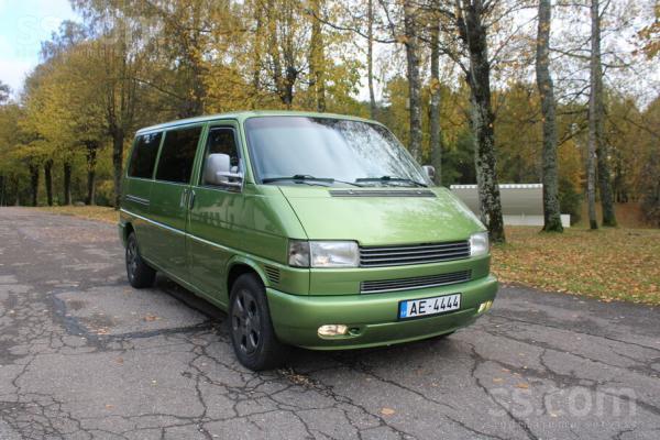 Volkswagen T4 2000 in Riga on AUTOMOTO.COM.LV Green Volkswagen T4 2000 in Riga, with an engine capacity of 2.50 L and mileage of 479 thousand km for 5950 €, photo 8 on AUTOMOTO.COM.LV
