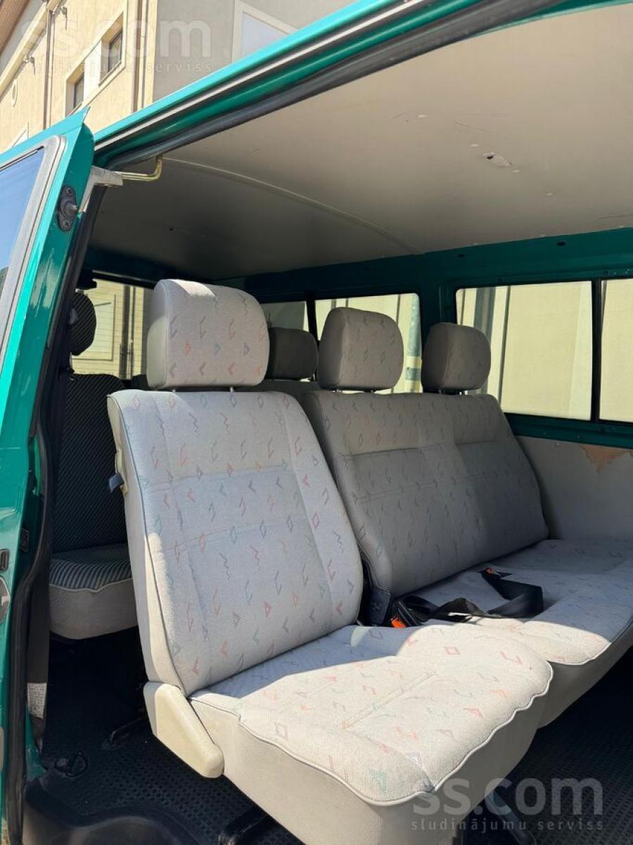 Zaļš Volkswagen T4 2001 Liepāja, ar dzinēja tilpumu 2.50 L un nobraukumu 300 tūkst. km par 5250 €, foto 7 vietnē AUTOMOTO.COM.LV
