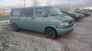 Zaļš Volkswagen T4 2003 Ventspils, ar dzinēja tilpumu 2.50 L un nobraukumu 641 tūkst. km par 5600 €, foto  vietnē AUTOMOTO.COM.LV