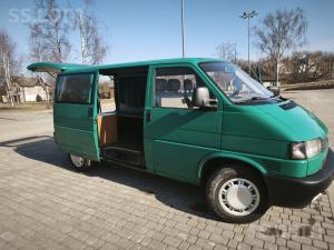 Zaļš Volkswagen T4 1997 Rēzekne, ar dzinēja tilpumu 2.40 L un nobraukumu 333 tūkst. km par 2900 €, foto 6 vietnē AUTOMOTO.COM.LV