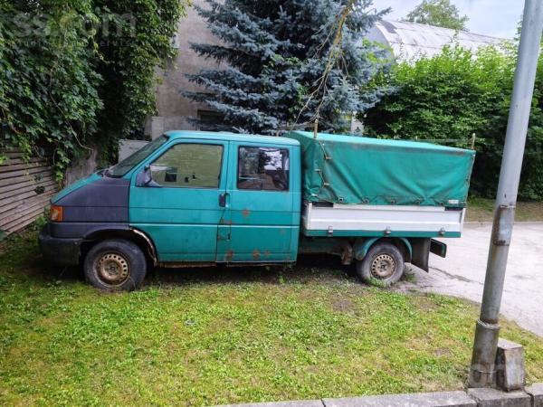 Zaļš Volkswagen T4 1998 Bauska, ar dzinēja tilpumu 2.50 L un nobraukumu 500 tūkst. km par 1700 €, foto 3 vietnē AUTOMOTO.COM.LV