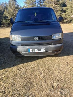 Grey Volkswagen T4 1994 in Valka, with an engine capacity of 2.40 L and mileage of 415 thousand km for 1400 €, photo  on AUTOMOTO.COM.LV