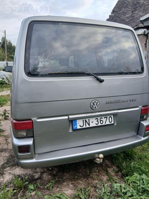 Фольксваген Т4 1998 в Даугавпилс на AUTOMOTO.COM.LV Серый Фольксваген Т4 1998 в Даугавпилс, объемом двигателя 2.50 л и пробегом 450 тыс. км за 2850 €, фото 5 на AUTOMOTO.COM.LV