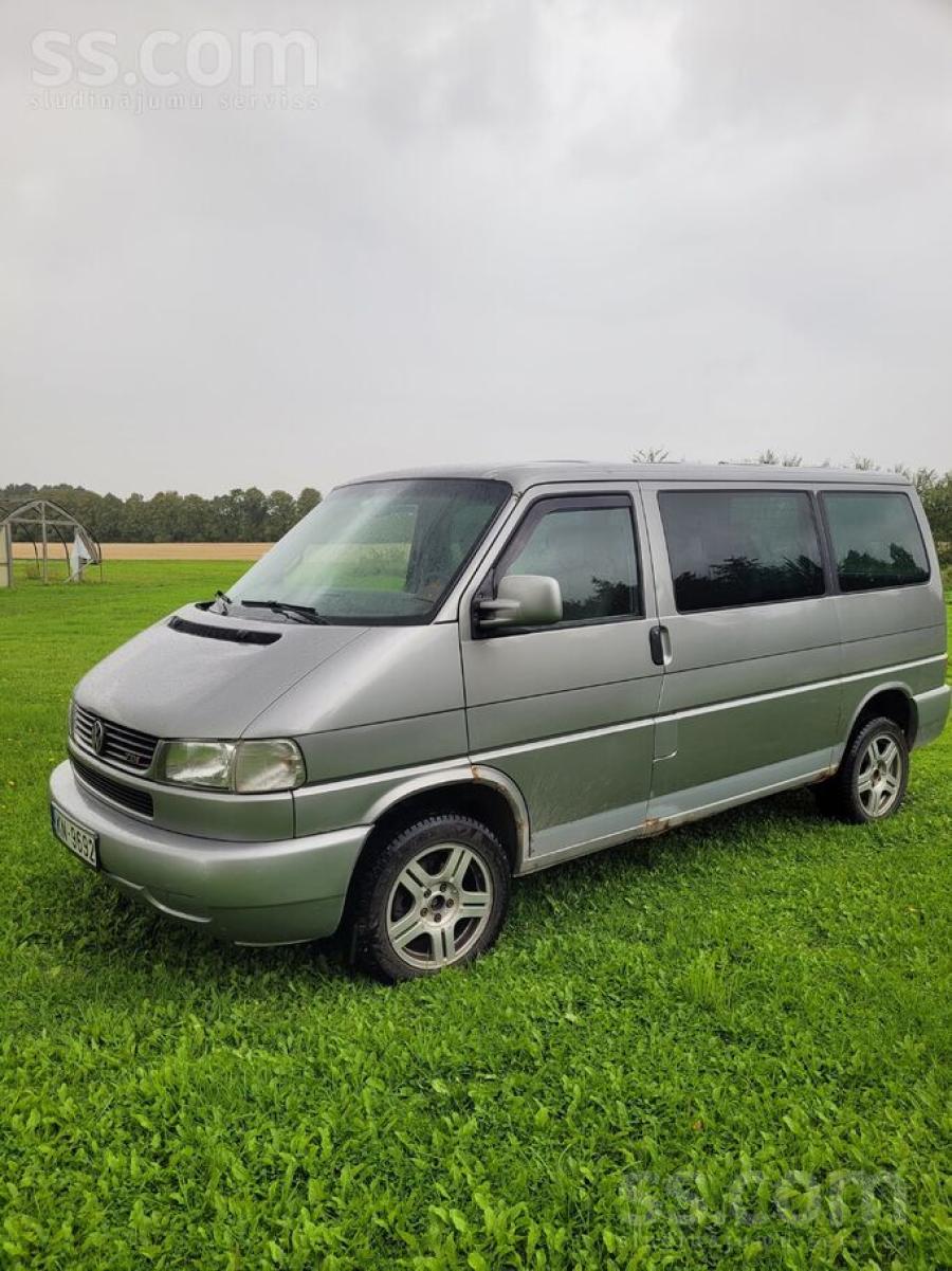 Grey Volkswagen T4 1999 in Dobele, with an engine capacity of 2.50 L and mileage of 441 thousand km for 2200 €, photo 1 on AUTOMOTO.COM.LV