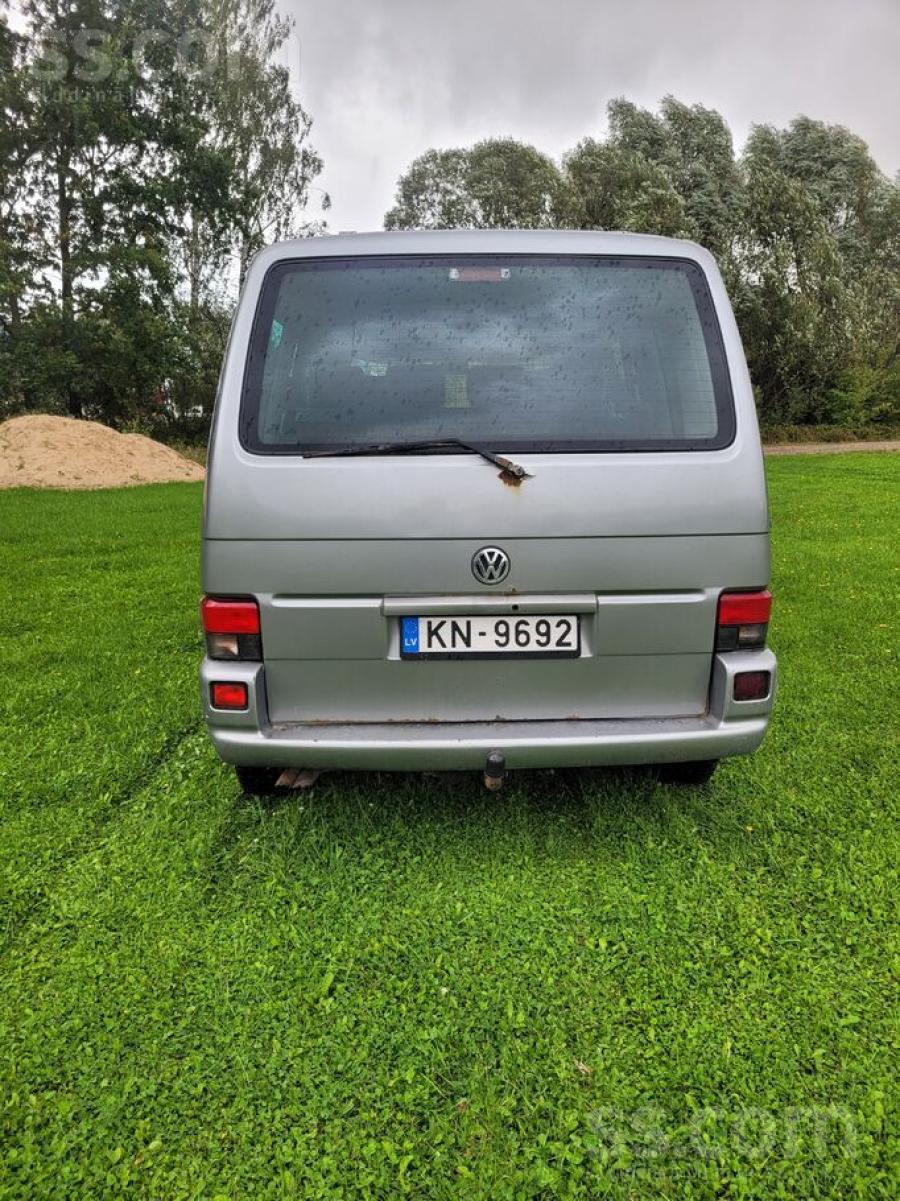 Grey Volkswagen T4 1999 in Dobele, with an engine capacity of 2.50 L and mileage of 441 thousand km for 2200 €, photo 7 on AUTOMOTO.COM.LV