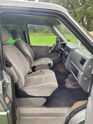 Grey Volkswagen T4 1999 in Dobele, with an engine capacity of 2.50 L and mileage of 441 thousand km for 2200 €, photo 14 on AUTOMOTO.COM.LV
