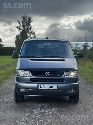 Pelēks Volkswagen T4 2002 Ogre, ar dzinēja tilpumu 2.40 L un nobraukumu 388 tūkst. km par 5000 €, foto  vietnē AUTOMOTO.COM.LV