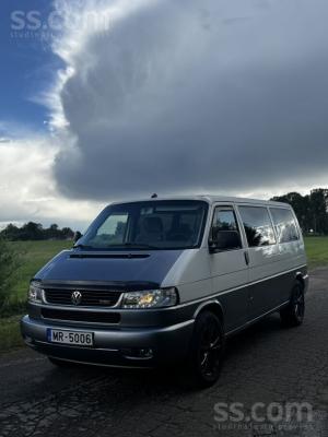 Pelēks Volkswagen T4 2002 Ogre, ar dzinēja tilpumu 2.40 L un nobraukumu 388 tūkst. km par 5000 €, foto 3 vietnē AUTOMOTO.COM.LV