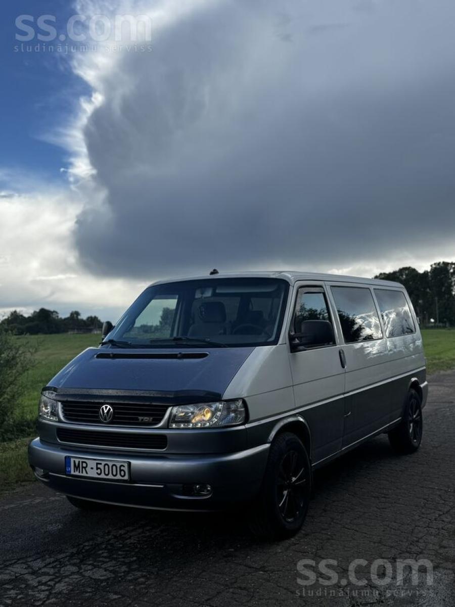 Pelēks Volkswagen T4 2002 Ogre, ar dzinēja tilpumu 2.40 L un nobraukumu 388 tūkst. km par 5000 €, foto 3 vietnē AUTOMOTO.COM.LV